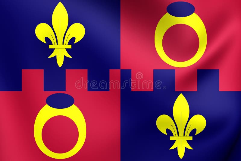 Flag of Montgomery County, Maryland. Stock Illustration - Illustration ...