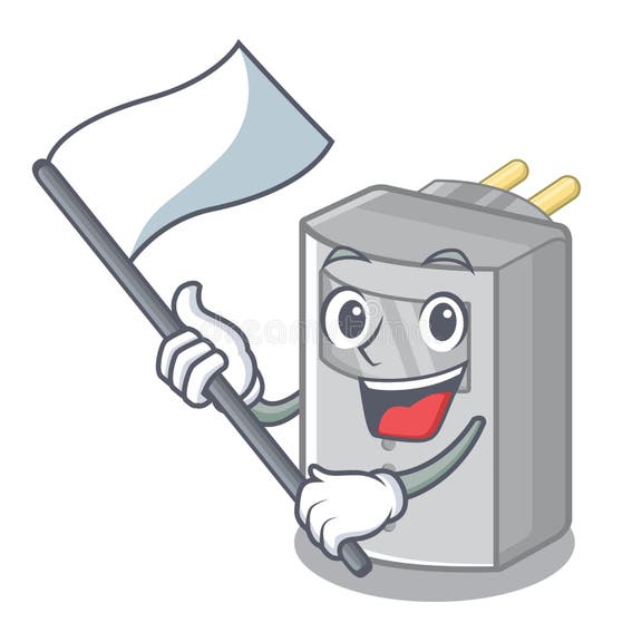 With Flag Motion Sensor Placed Above Character Table Stock Vector ...