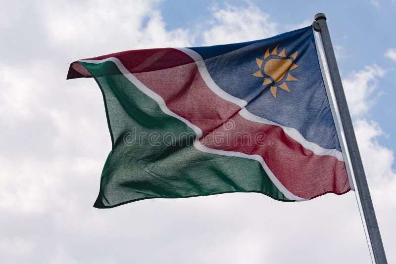 Flag of Namibia stock image. Image of symbolic, namibian - 30428613