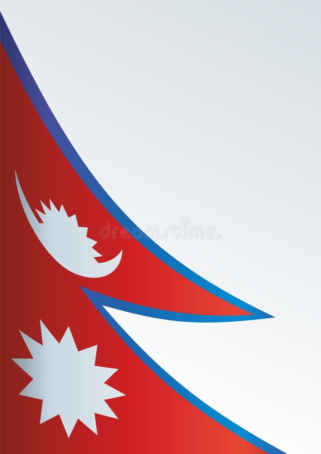Flag of Nepal, Federal Democratic Republic of Nepal Stock Vector ... Flag of Nepal, Federal Democratic Republic of Nepal Stock Vector ...