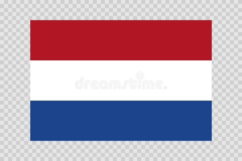Flag of Netherlands. National Symbol in Official Colors. Template Icon ...
