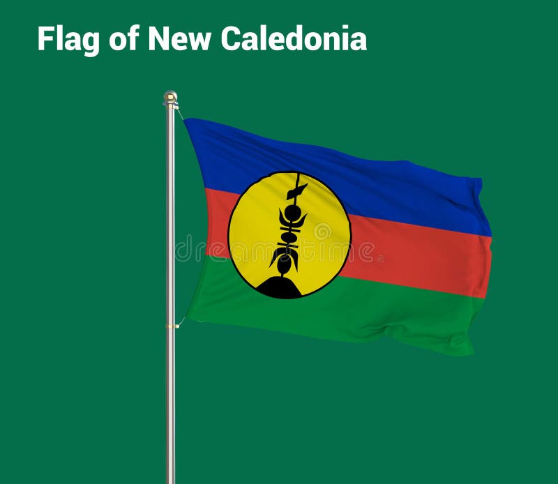 Flag of New Caledonia, New Caledonia Flag, National Flag of New ...