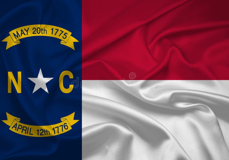 Flag of North Carolina, North Carolina Flag, USA State North Carolina ...