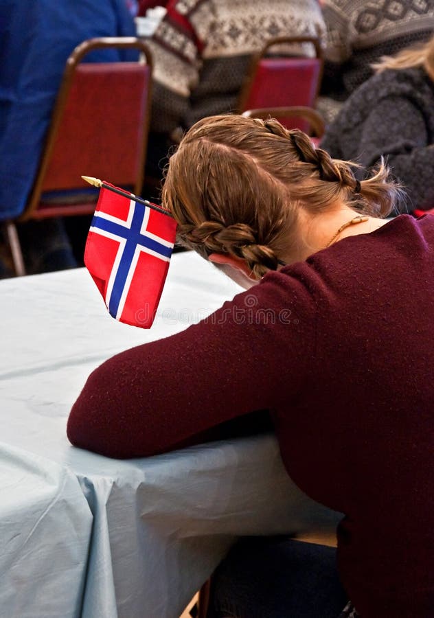 Norway Red Hair Girl in Black T-shirt Mock Up Set, Black T Shirt Close ...