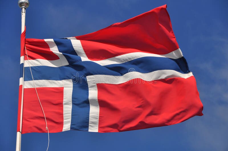 Flag of norway stock image. Image of white, norway, nordic - 45138479