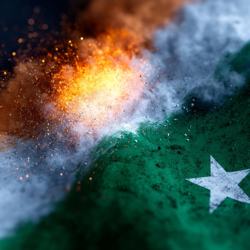 A Flag of Pakistan with a Star on it Stock Photo - Image of pakistan ...