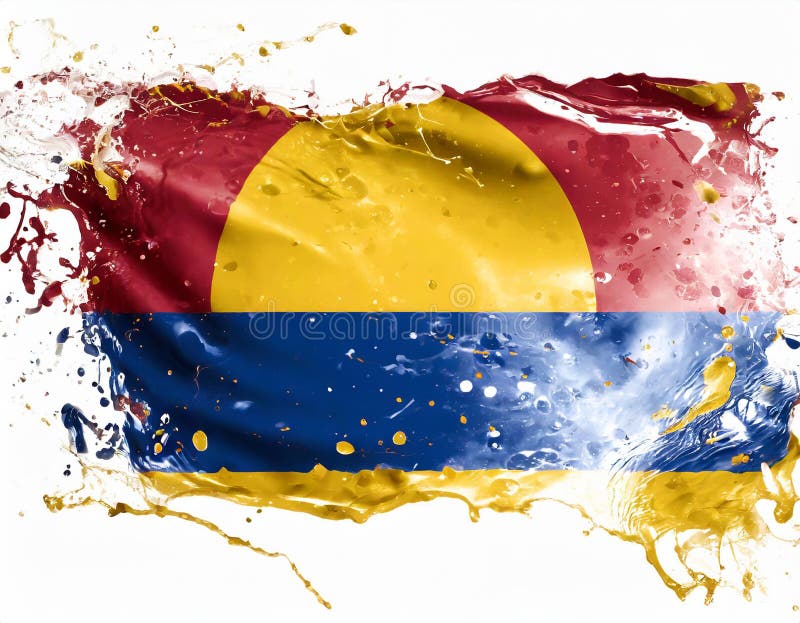 Flag of Palmyra Atoll stock illustration. Illustration of national ...