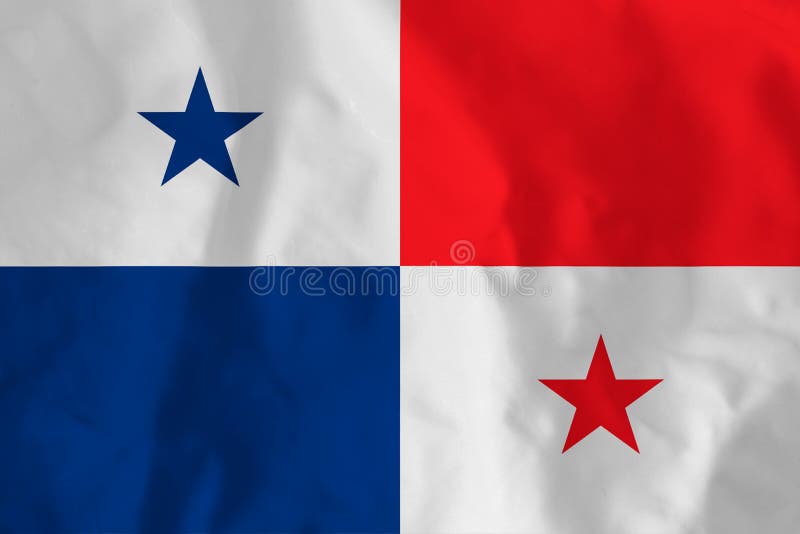 Flag of Panama. stock illustration. Illustration of represent - 248426443