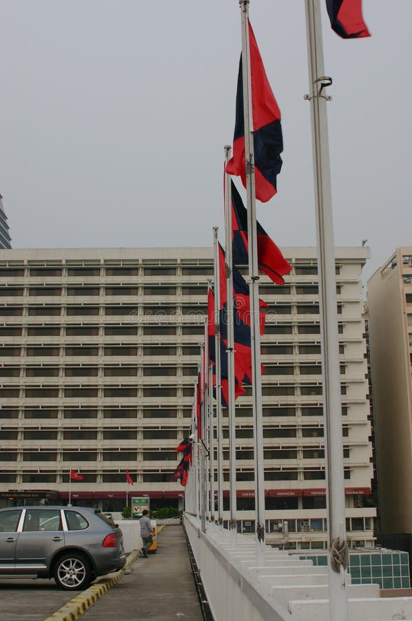 The Flag at Parking Garage Rooftop Building 29 June 2004 Editorial ...