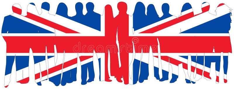 Flag of people stock vector. Illustration of female, design - 5552884