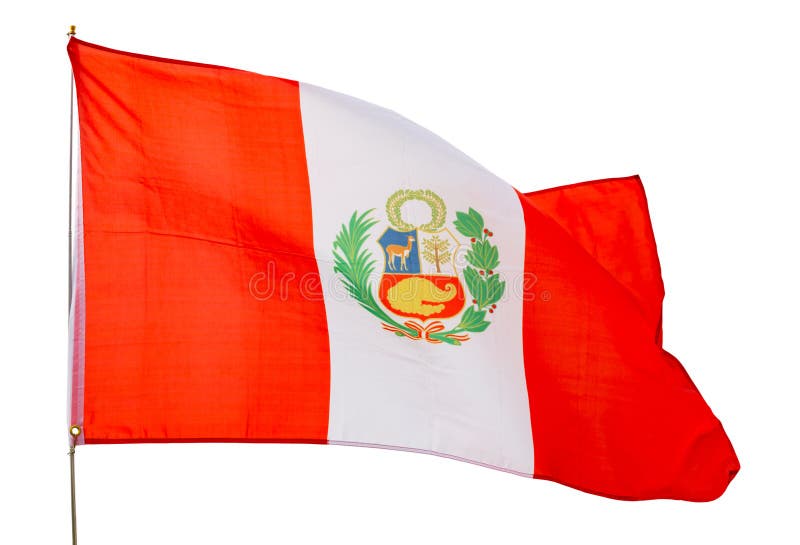 Flag of Peru stock photo. Image of nationality, travel - 286084294