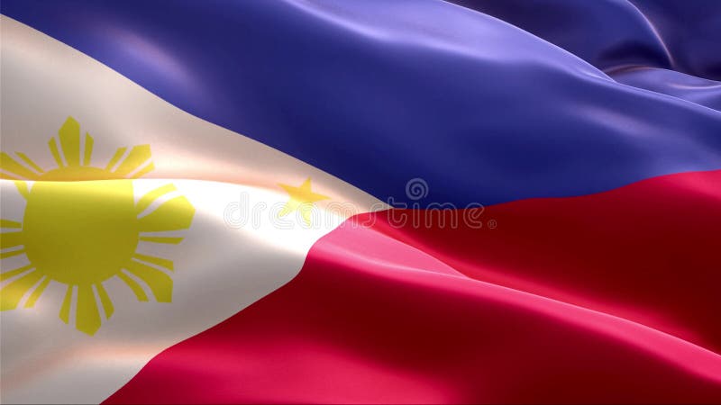 Philippine Flag High Resolution Waving