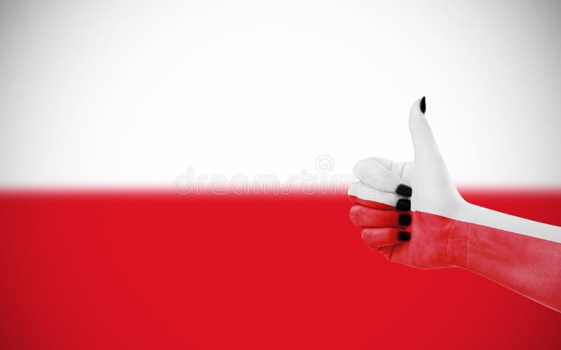 Flag of Poland stock photo. Image of agree, acceptance - 53563840