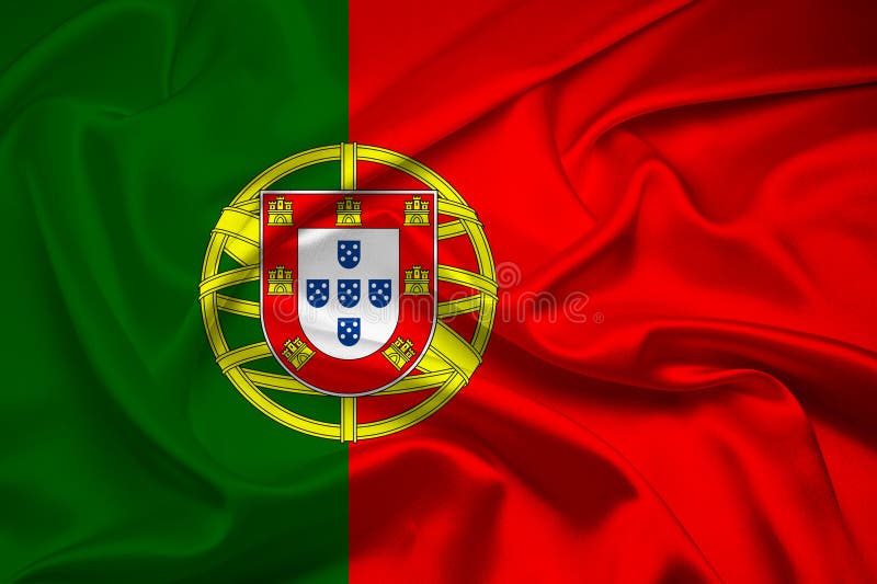 Flag of Portugal, Portugal Flag, National Flag of Portugal. Fabric Flag ...