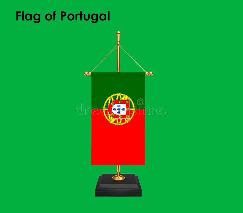 Flag of Portugal, Portugal Flag, National Flag of Portugal. Table Flag ...