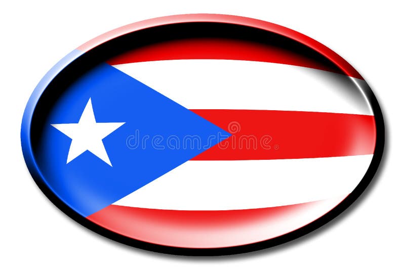 Puerto Rico Flag Round Stock Illustrations – 228 Puerto Rico Flag Round ...