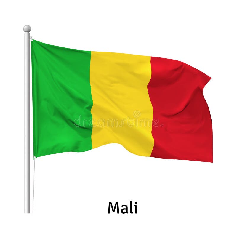 Republic of Mali - Vector Map Stock Vector - Illustration of ...