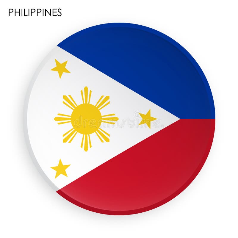 Button Flag Philippines Stock Illustrations – 459 Button Flag ...