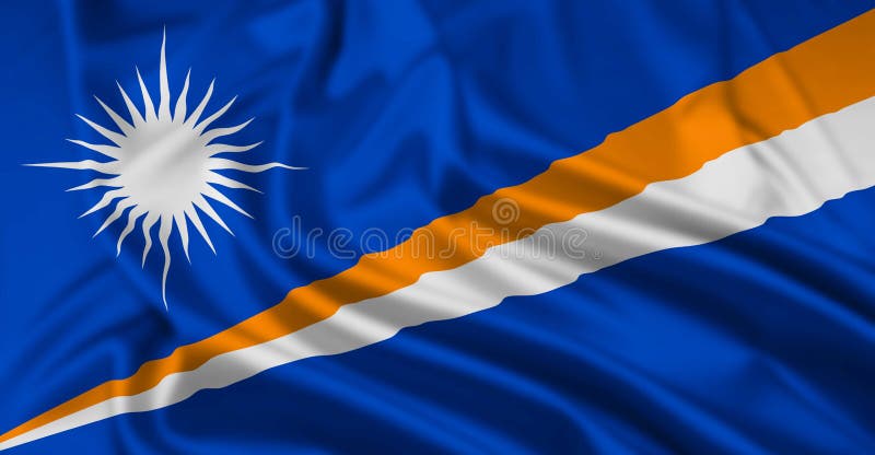 The Flag of Rippled stock illustration. Illustration of international ...