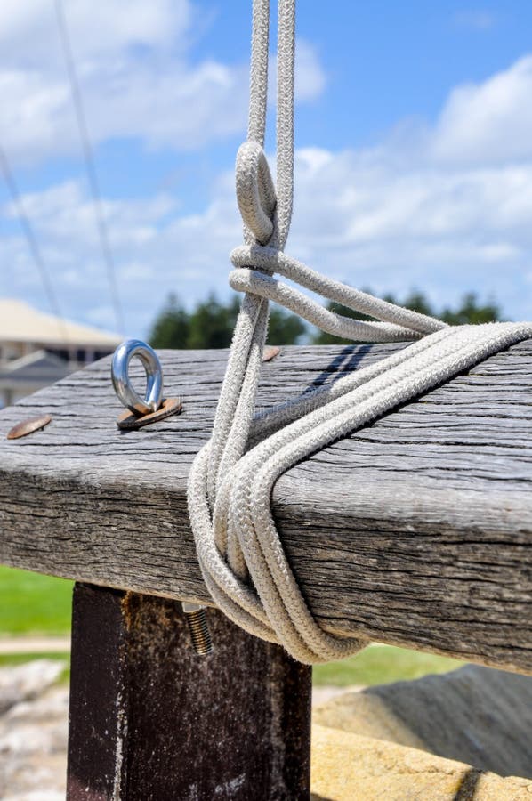 Flag Ropes on Cleat stock photo. Image of architecture - 63708726