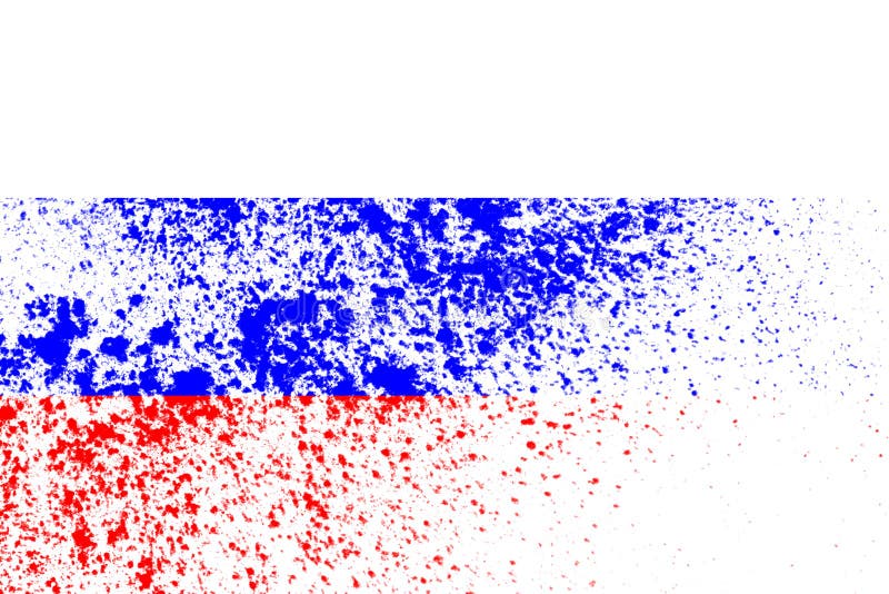 Flag of Russia with Texture. Template for Design Stock Image - Image of ...