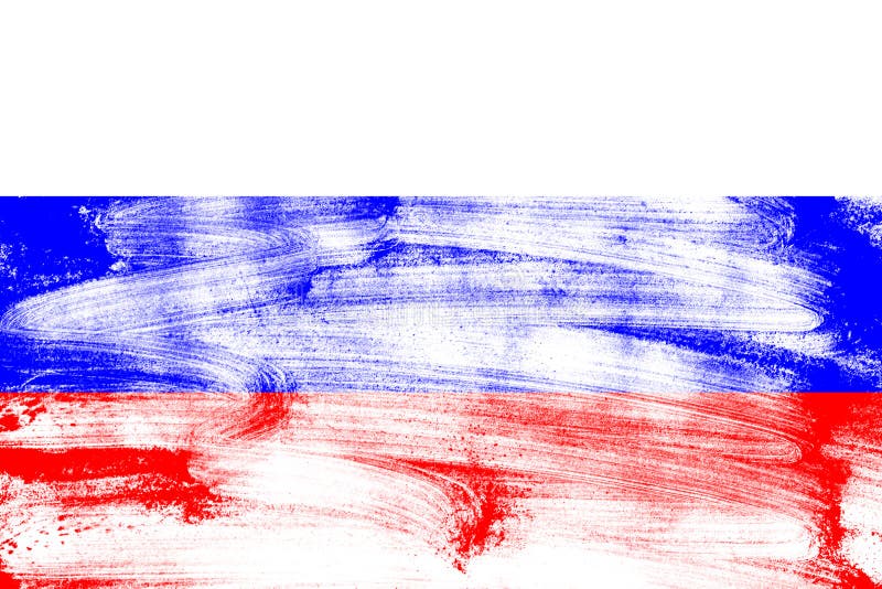 Flag of Russia with Texture. Template for Design Stock Image - Image of ...