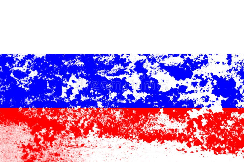 Flag of Russia with Texture. Template for Design Stock Image - Image of ...