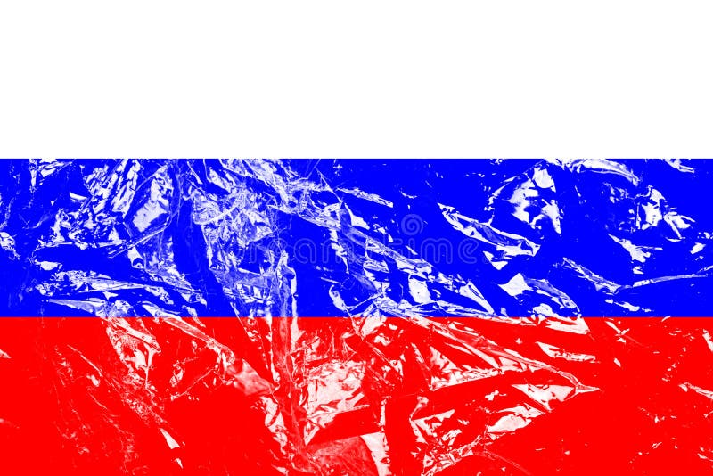 Flag of Russia with Texture. Template for Design Stock Photo - Image of ...