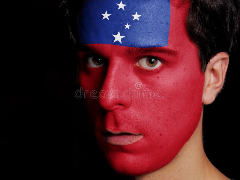 Flag of Samoa stock photo. Image of culture, patriot - 36537228