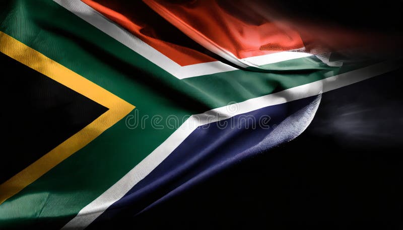 Flag of South Africa stock image. Image of johannesburg - 301043667
