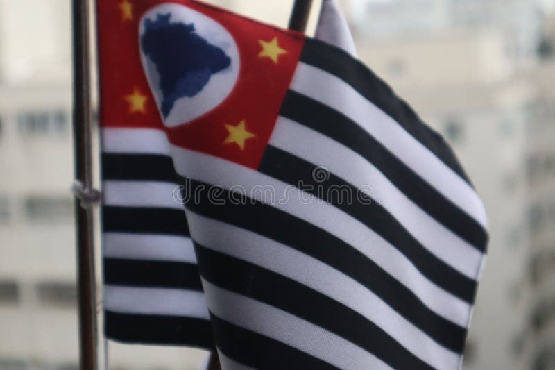 Flag State Sao Paulo Fixed Flagpole Stock Photos - Free & Royalty-Free ...