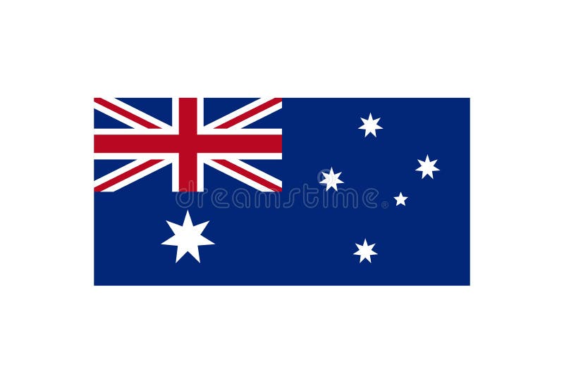 Flag and Symbol of Australia.Vector Illustration Stock Illustration ...