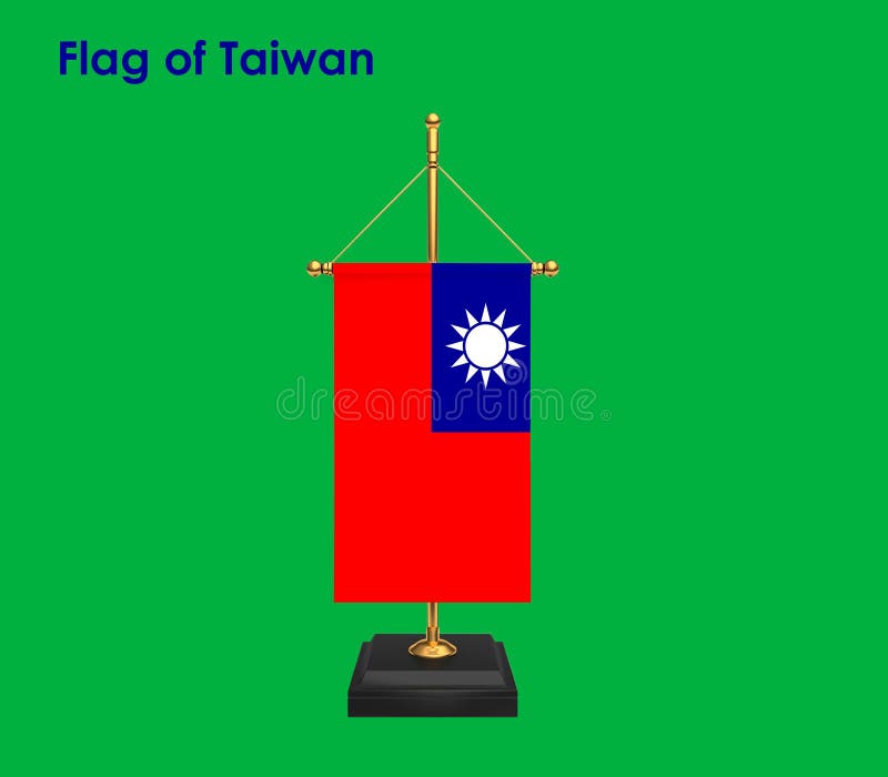 Flag of Taiwan, Taiwan Flag, National Flag of Taiwan. Table Flag of ...