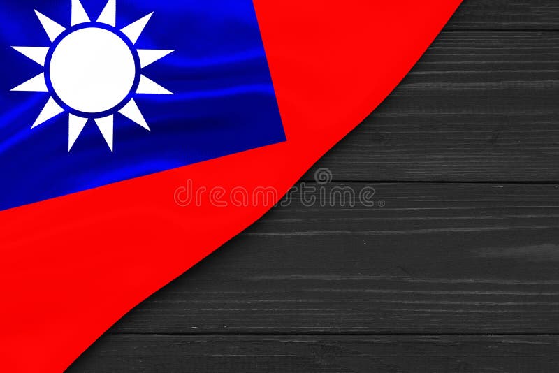 Flag of Taiwan Place for Text Cope Space Stock Image - Image of sign ...