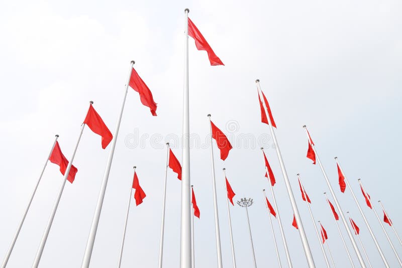 Flag stock photo. Image of flag, streetlamp, banner, wind - 44425112