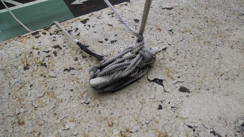 Flag tie down stock photo. Image of rope, loop, knot - 42743754