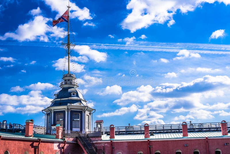 Flag tower stock photo. Image of bastion, paul, cityscape - 33887782