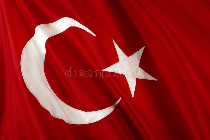 Giant Turkish Flag editorial stock image. Image of crowd - 20414904