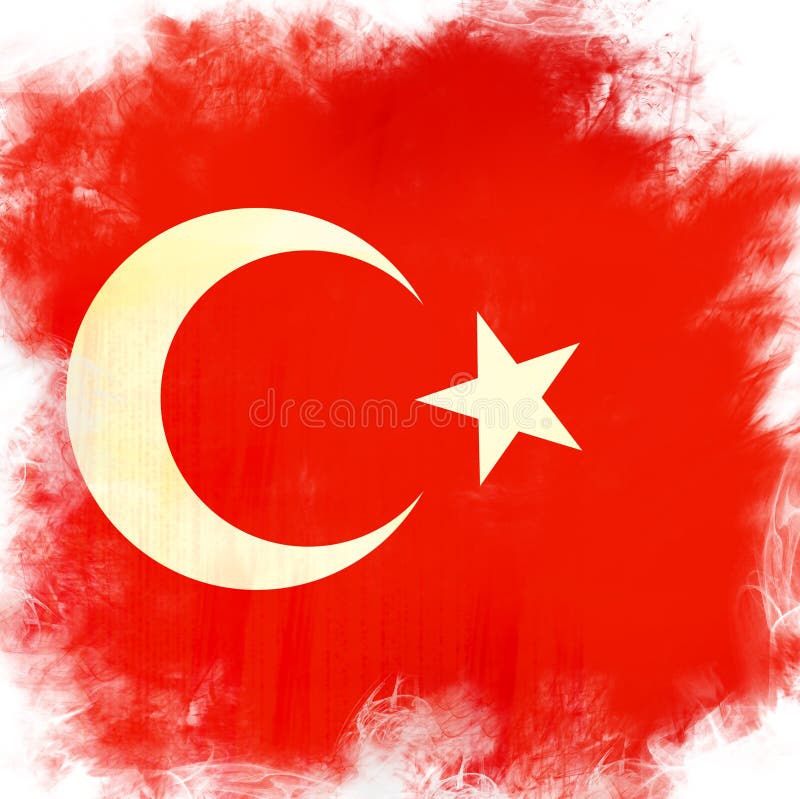 3D Flag of Turkiye on Ribbon Stock Vector - Illustration of design ...