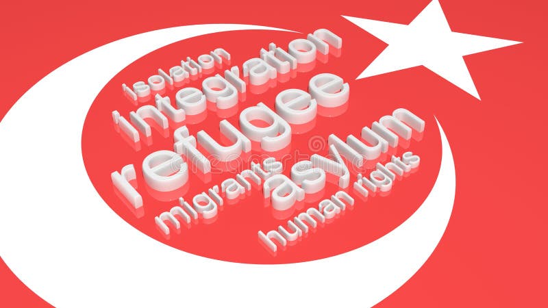 Flag of Turkey stock illustration. Illustration of people - 59179058