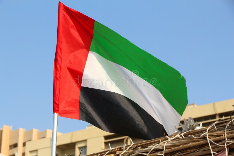 Flag of UAE stock photo. Image of united, colors, country - 145309642