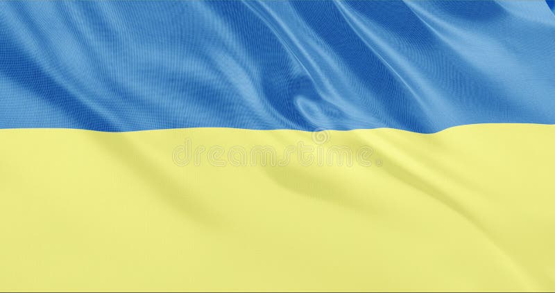 Ukraine Flag Waving Animation Stock Photo - Image of symbol, patriot ...