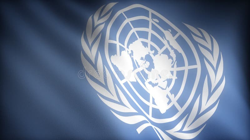 United Nations Development Programme Flag Video. National 3d UNDP Logo ...