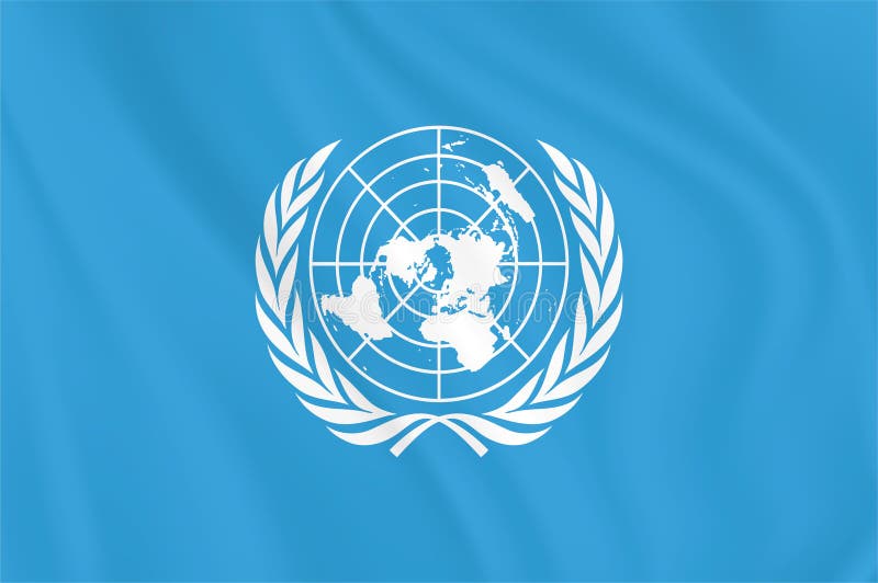 Flag of the United Nations. United Nations Flag Vector. UN Symbol ...