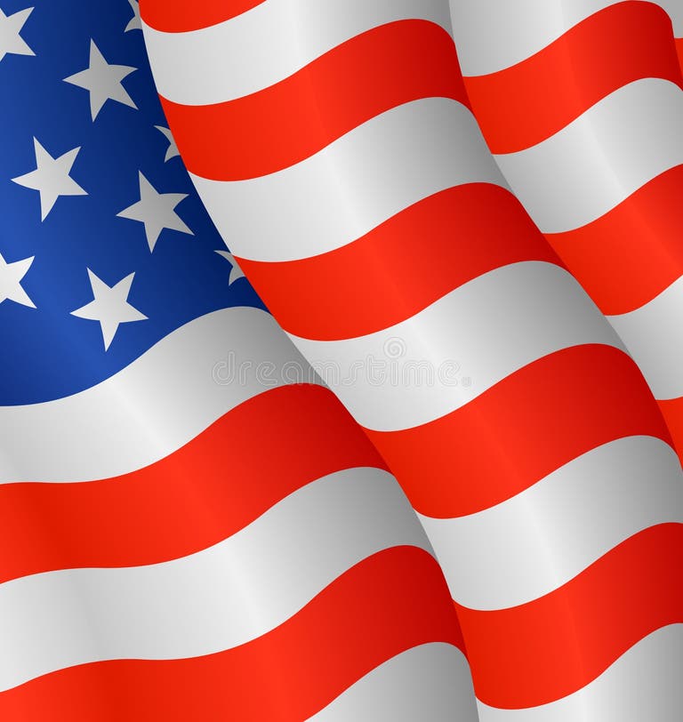 United States Flag Wave Stock Illustrations – 29,588 United States Flag ...