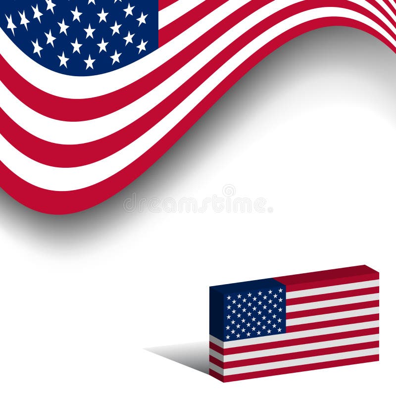 Original American Flag Design Stock Vector - Illustration of america ...