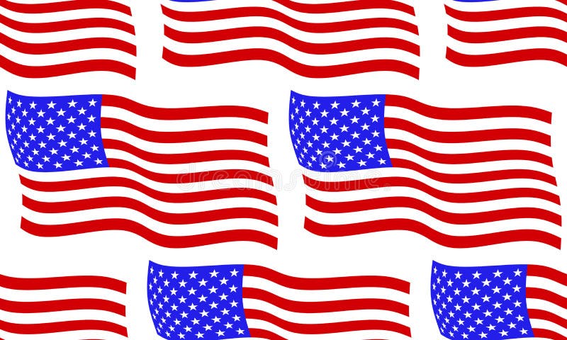 Flag of USA pattern stock vector. Illustration of stripes - 92612673