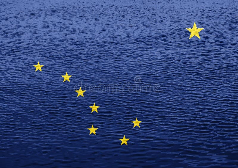 Flag Usa State Alaska Textured Background Concept Collage Stock Photos ...