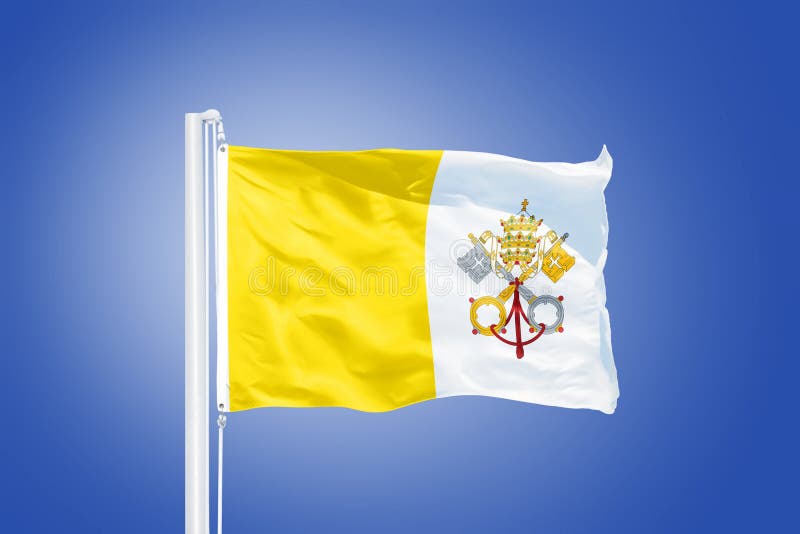 Vatican Flag stock photo. Image of italy, symbolic, state - 3415876