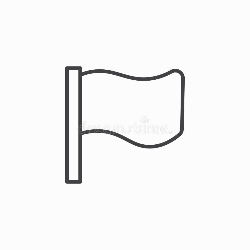 Flag vecor icon set stock illustration. Illustration of location ...